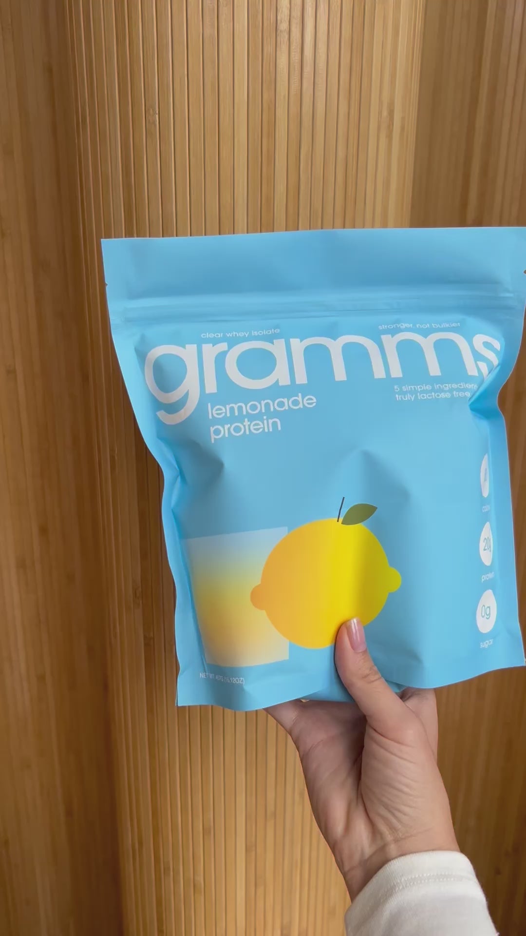 lemonade protein – gramms